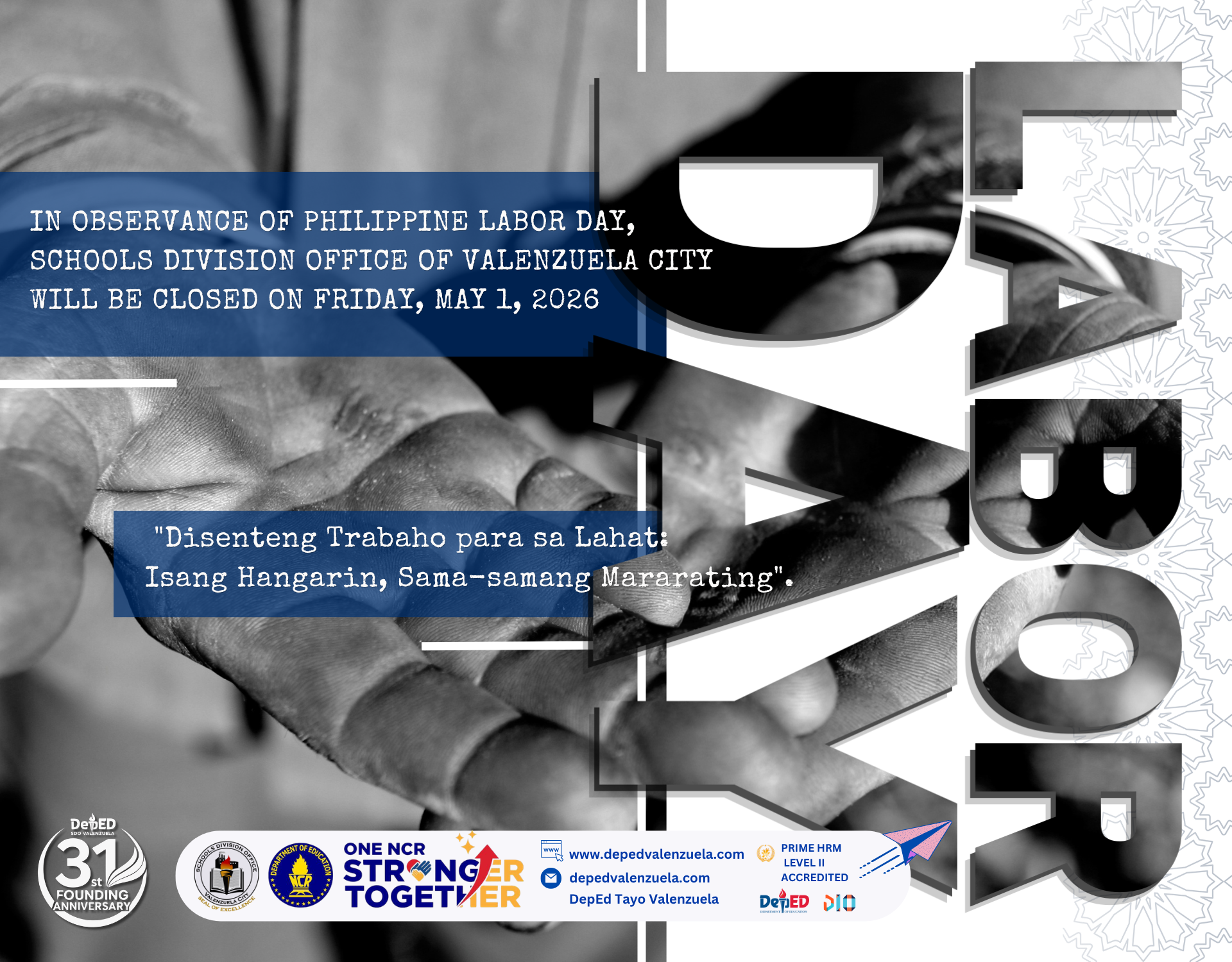 School Division Office - Valenzuela City - DepEd SDO